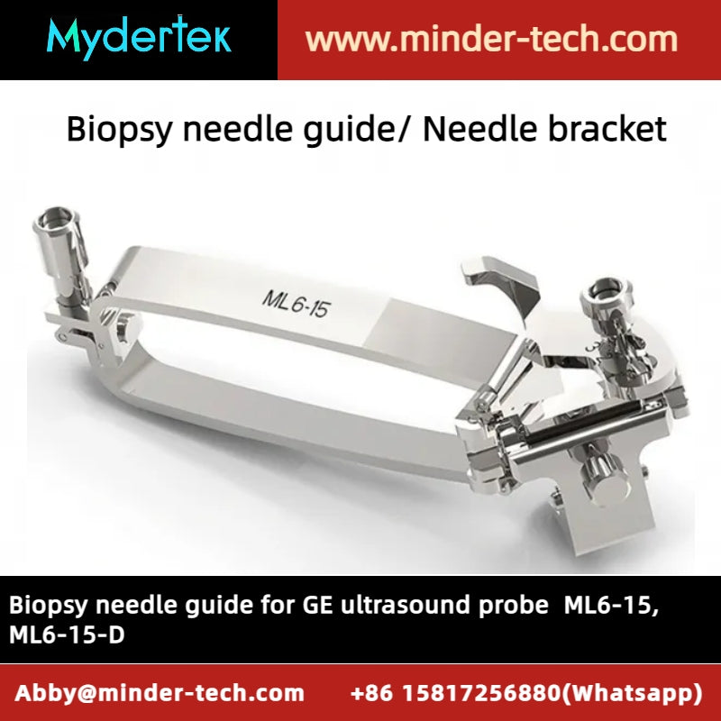 Needle bracket, needle guide for GE linear ultrasound probe ML6-15,ML6 ...